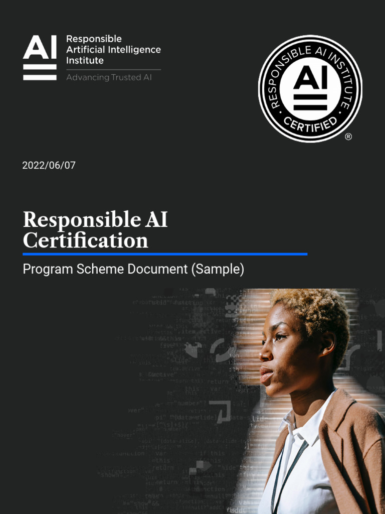 Responsible AI Certification Overview | PDF | Artificial Intelligence ...