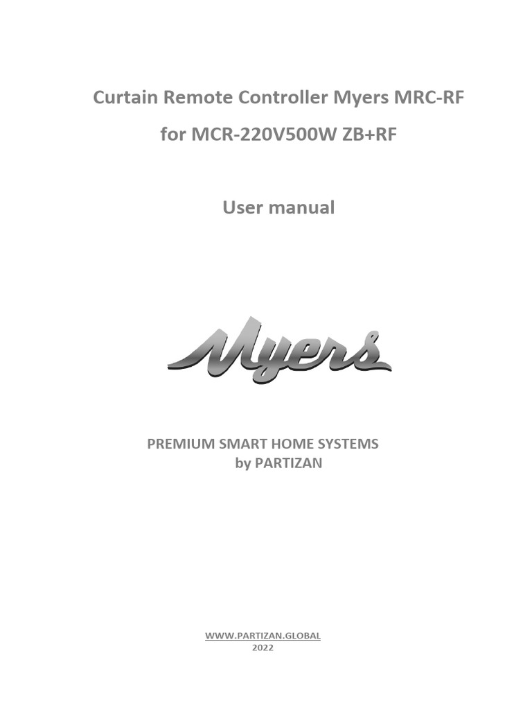 MRC-RF_EN | PDF | Remote Control | Telecommunications