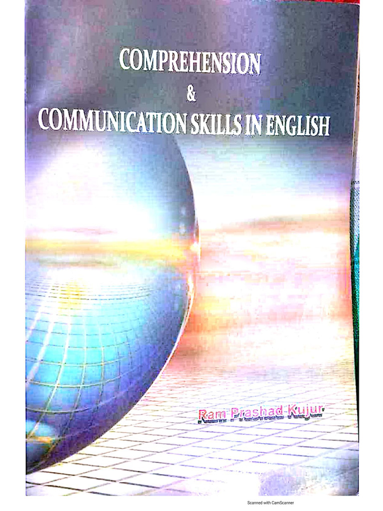 Compressed - Comprehension & Communication Skills English | PDF