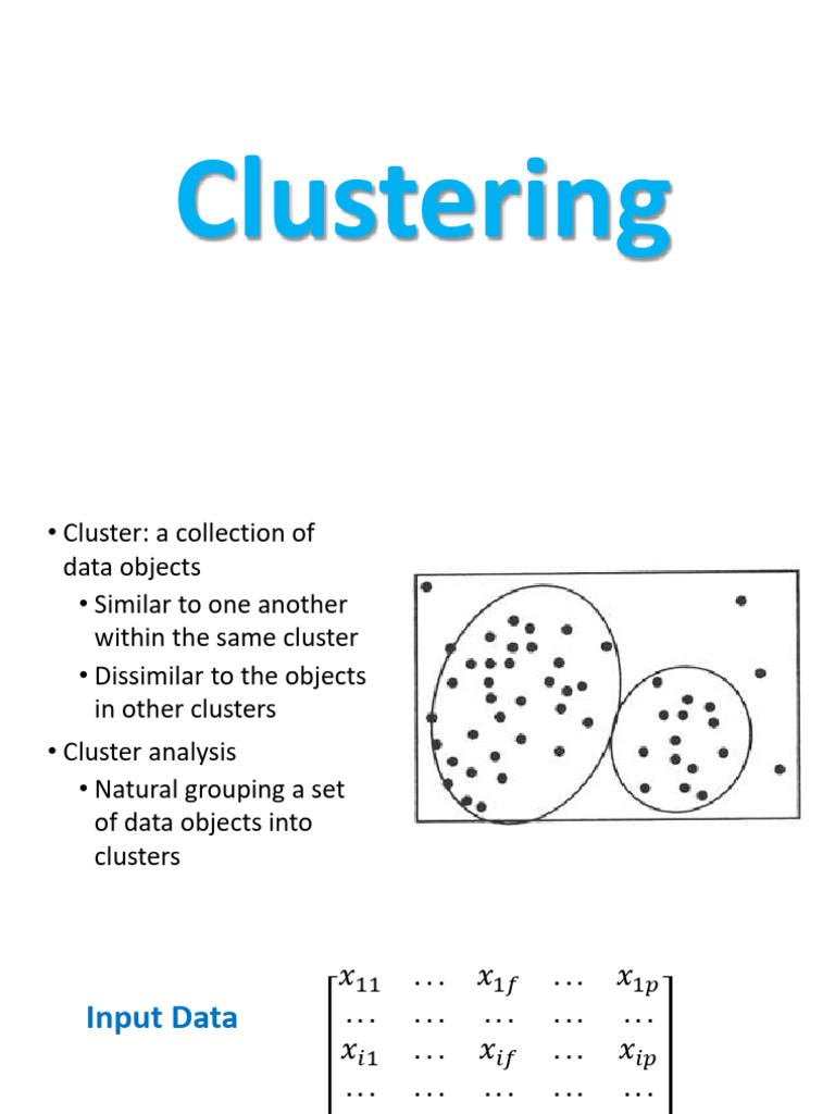 6 Clustering | PDF | Cluster Analysis | Spatial Analysis