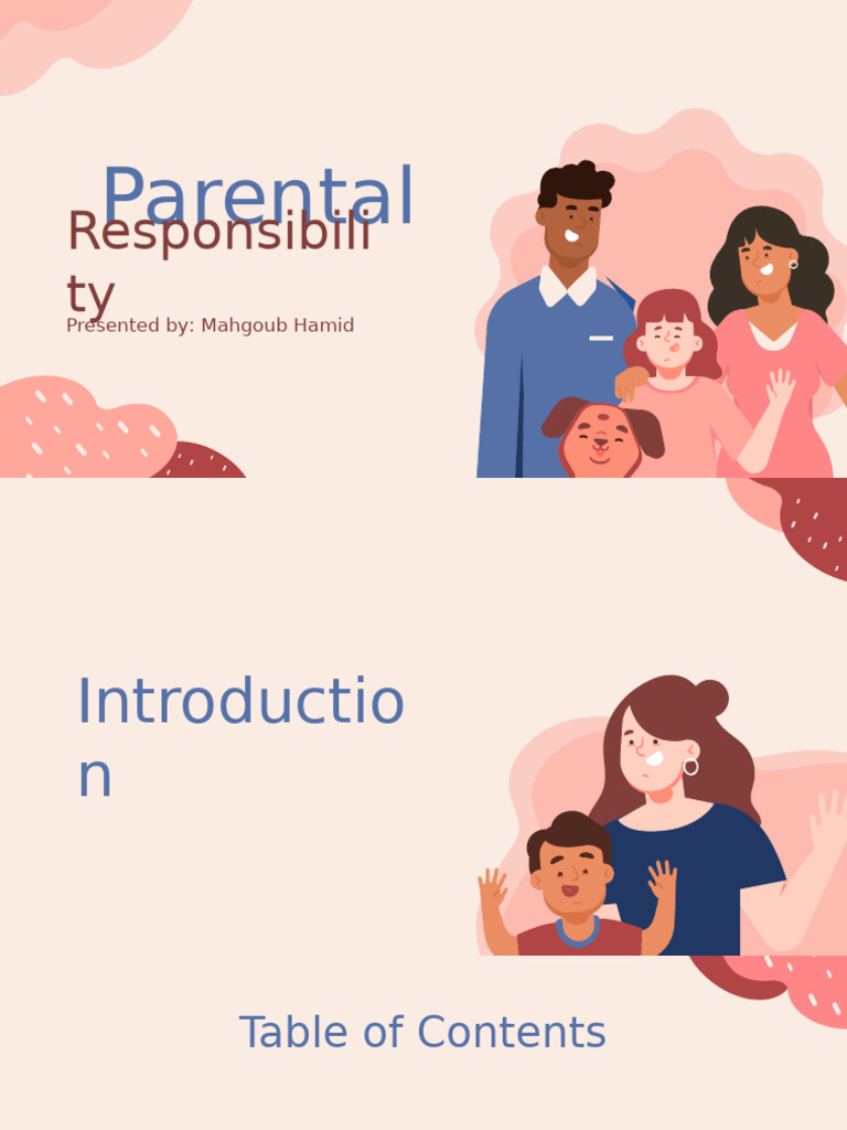 Parental Responsibility | PDF | Father | Justice