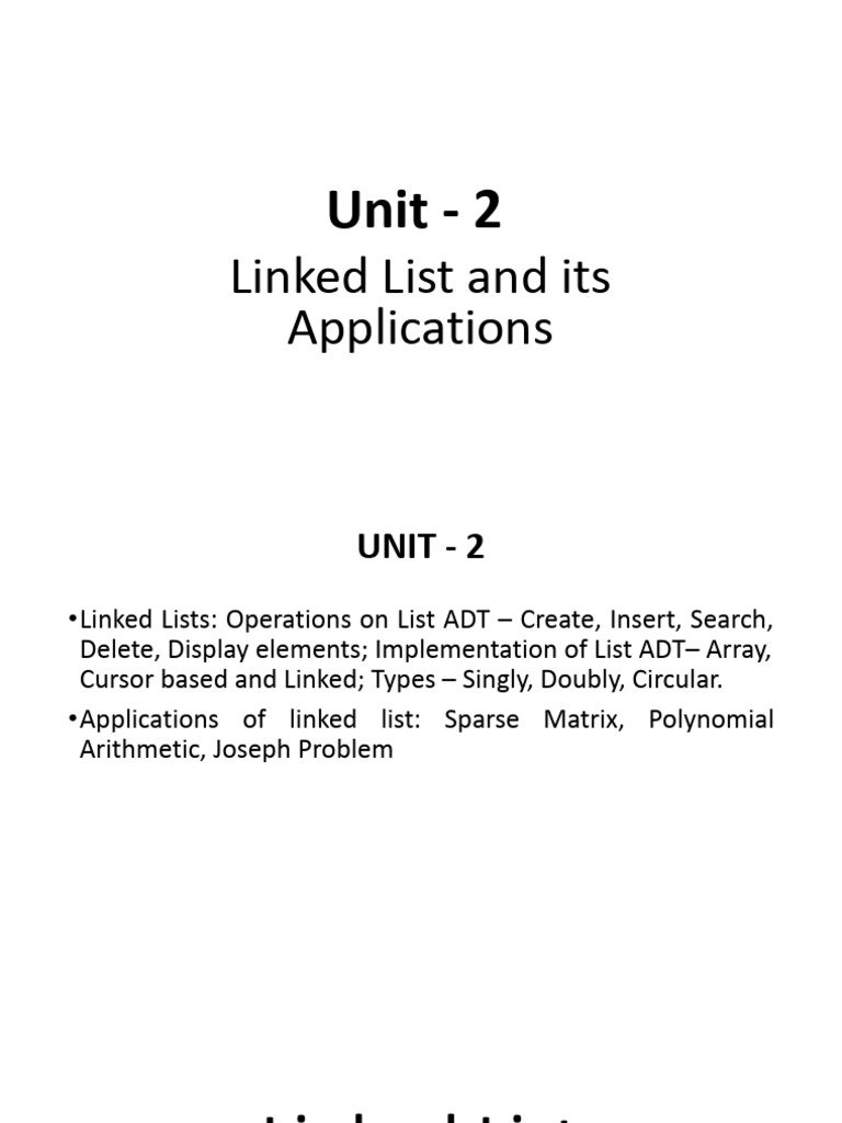 Unit 2 Ds W2 Classpptx Pdf Pointer Computer Programming Matrix Mathematics