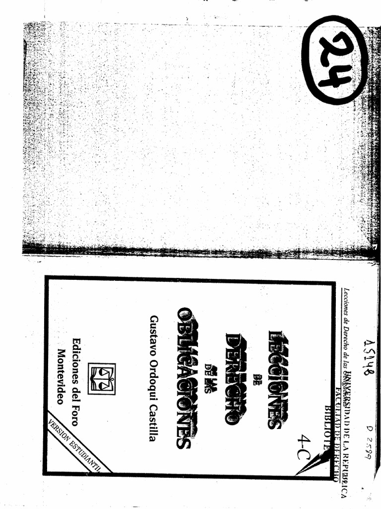 G.ordoqui Lecc. de D. Oblig | PDF