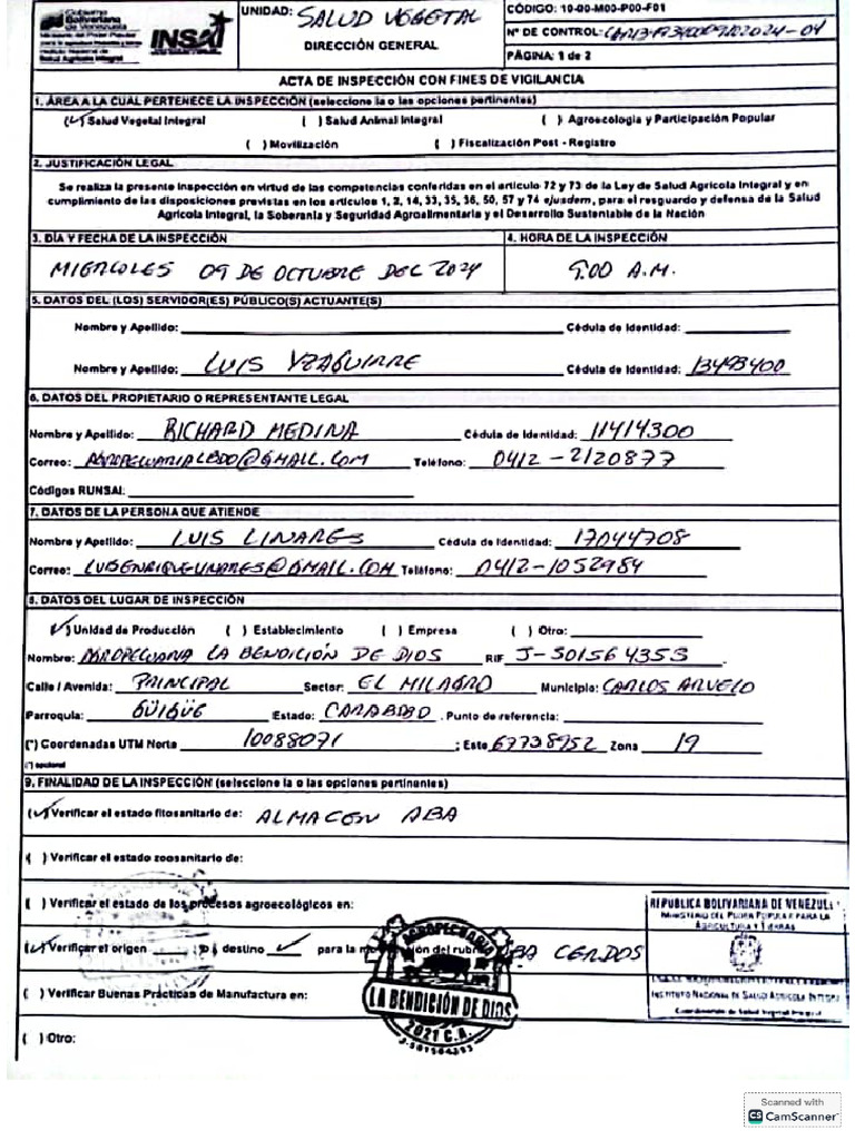 14 Inspeccion Salud Vegetal Integral Insai | PDF