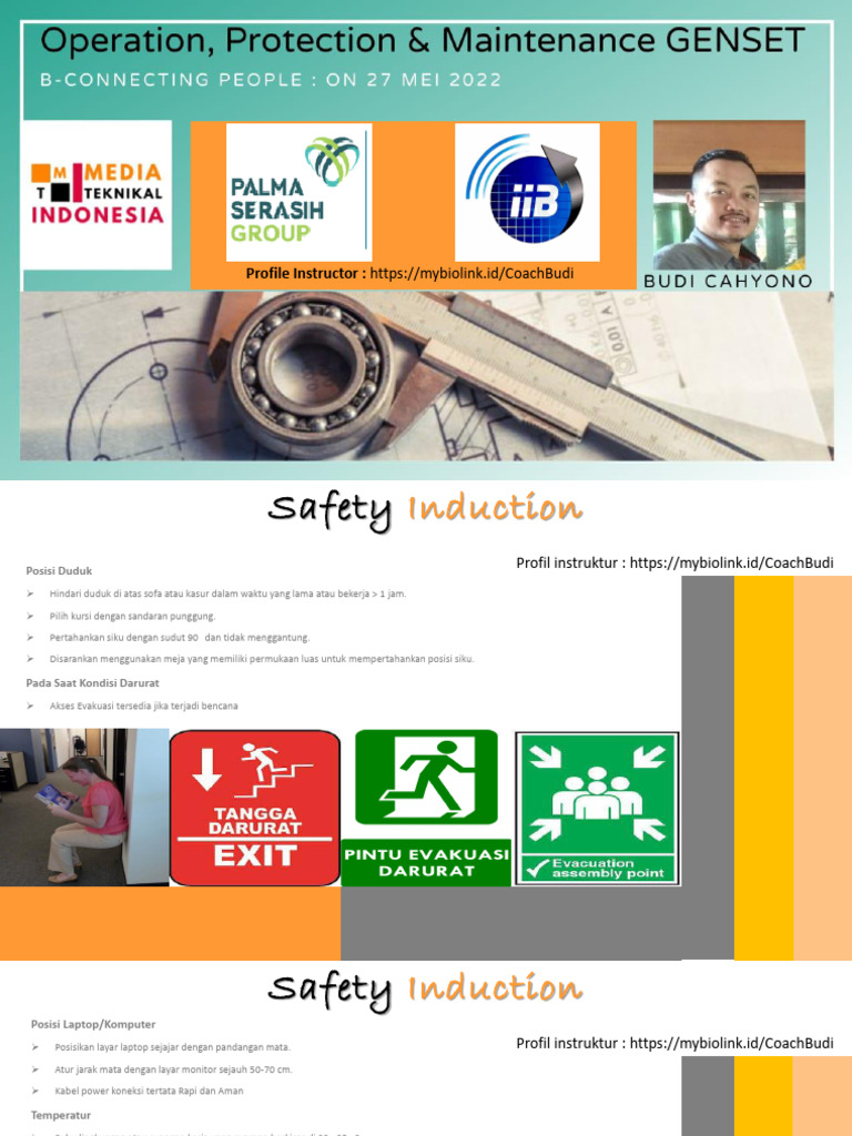 PDF Soft Copy Media Pembelajaran Materi Opm Genset | PDF