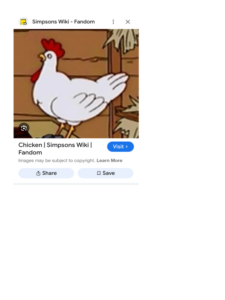 Simpsons Chicken - Google Search | PDF