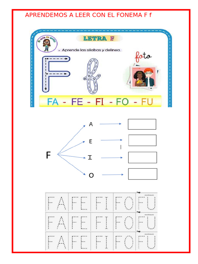 Fa, Fe, Fi, Fo, Fu | PDF