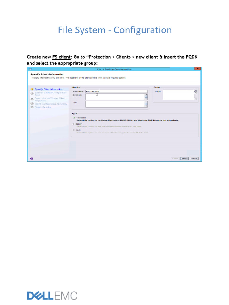File System - Configuration | PDF