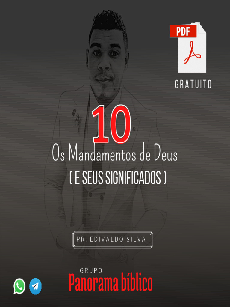 10 mandamentos | PDF | Os Dez Mandamentos | Shabat