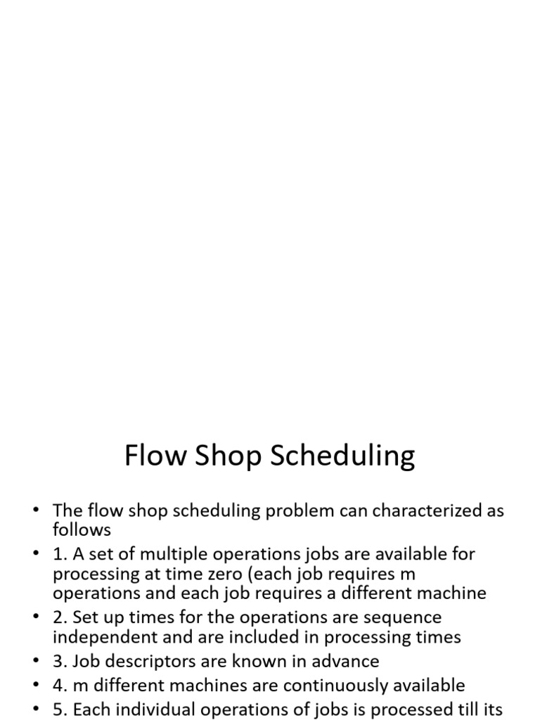 10. Flowshop scheduling | PDF | Algorithms And Data Structures ... 10. Flowshop scheduling | PDF | Algorithms And Data Structures ...