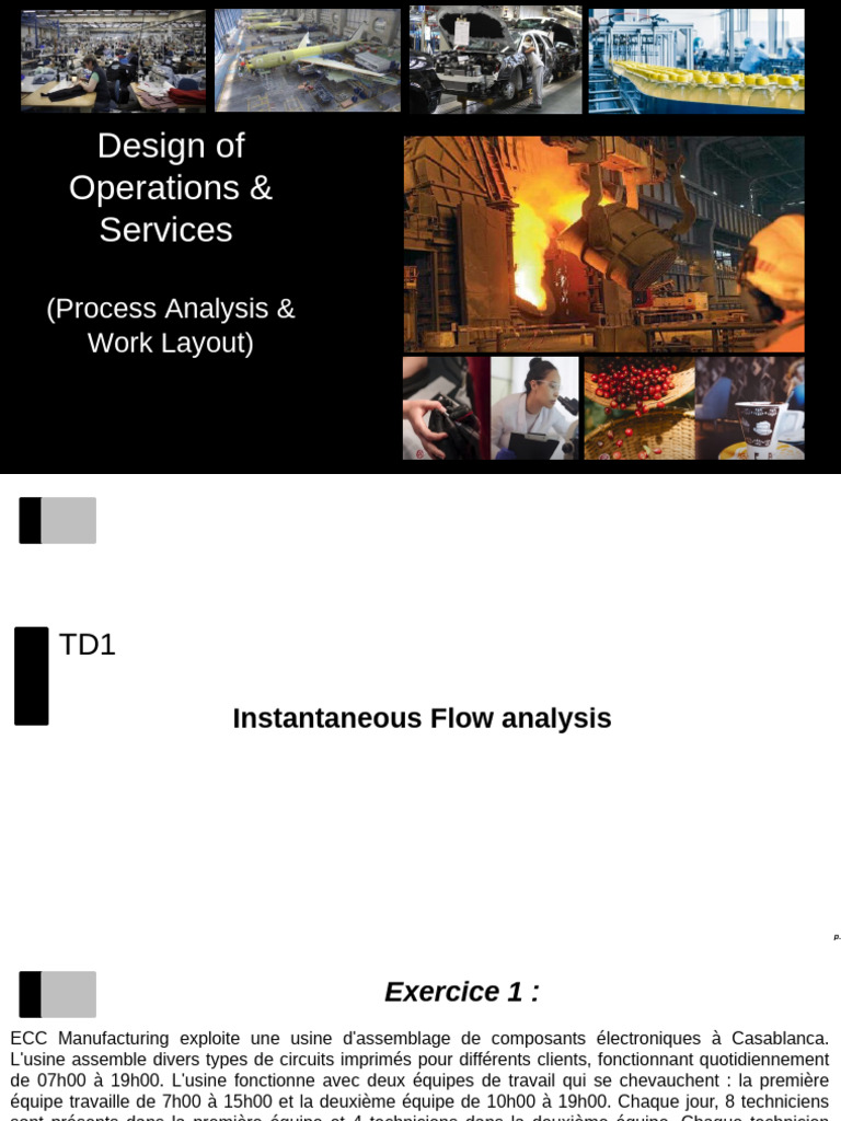 TD1 - Design of Operations Services - Enoncé | PDF