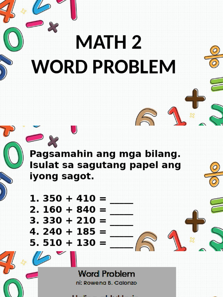 Math 2 Quarter 1 Week 8 | PDF
