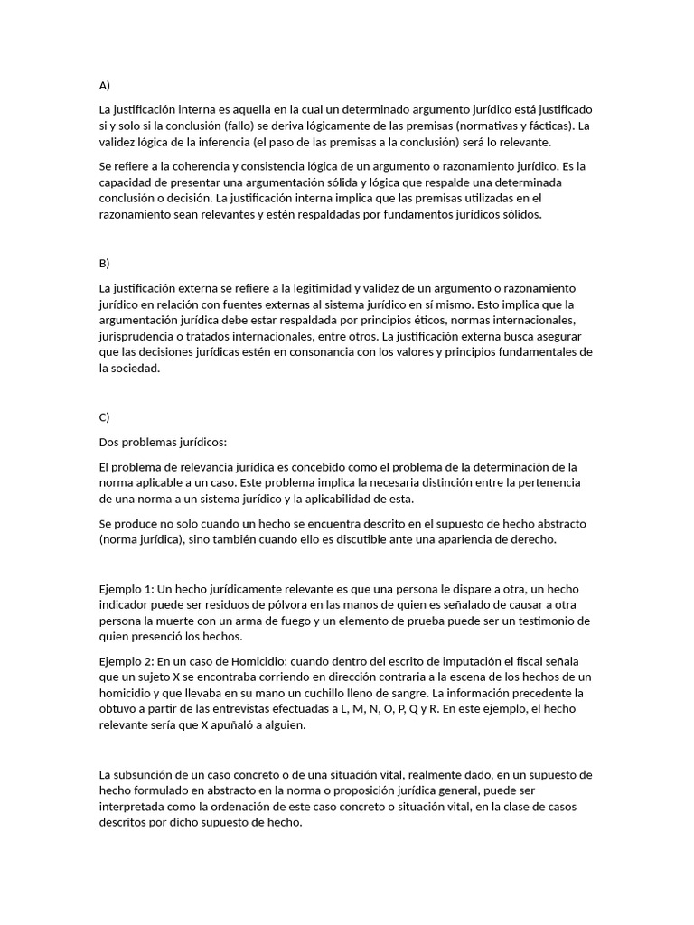 Foro 2 | PDF | Argumento | Lógica