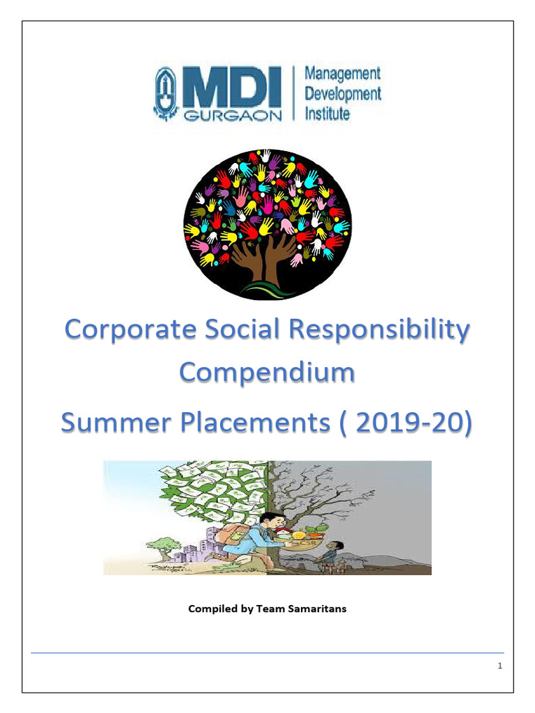 Samaritans CSR Compendium | PDF | Gestational Diabetes | Green Building