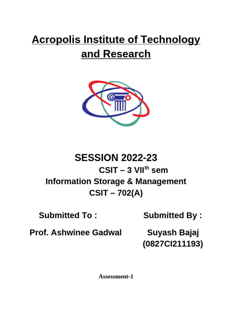 Suyash Bajaj ISM Assignment 1 | PDF | Parsing | Virtualization