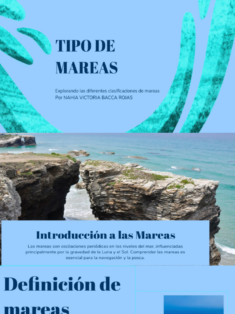 Tipos de Mareas | PDF