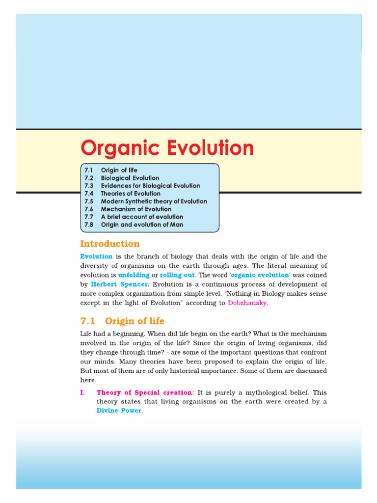 Evolution Ap State Book | PDF