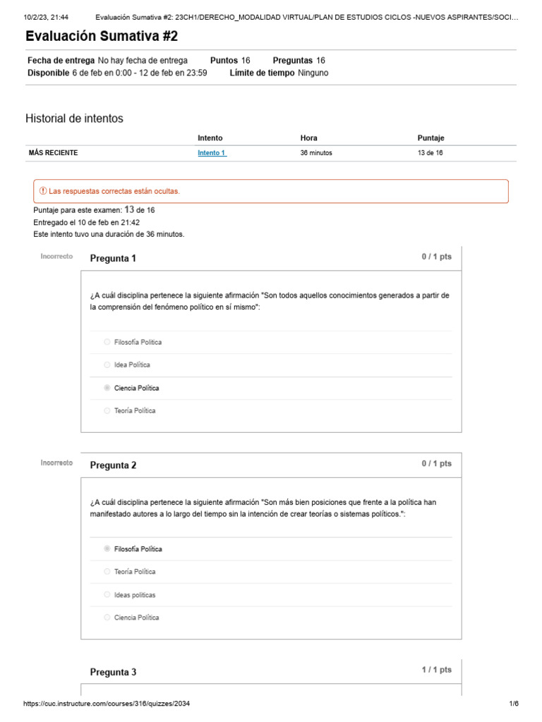 Evaluacion Sumativa 2 Pdf Teoría Ciencias Políticas 6020