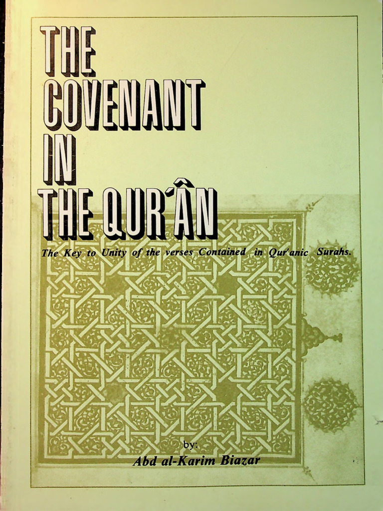 The Covenant in the Qur'an: Analysis | PDF | Prophets And Messengers In ...