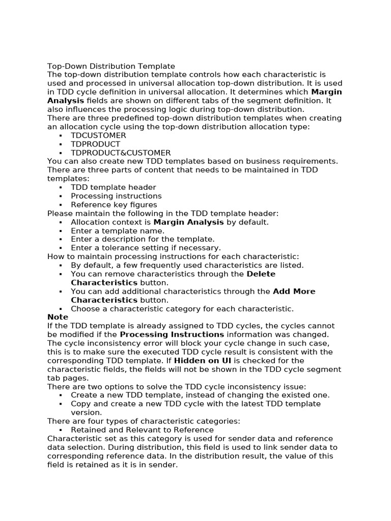 Top-Down Distribution Template | PDF | Computer Programming | Computing Top-Down Distribution Template | PDF | Computer Programming | Computing