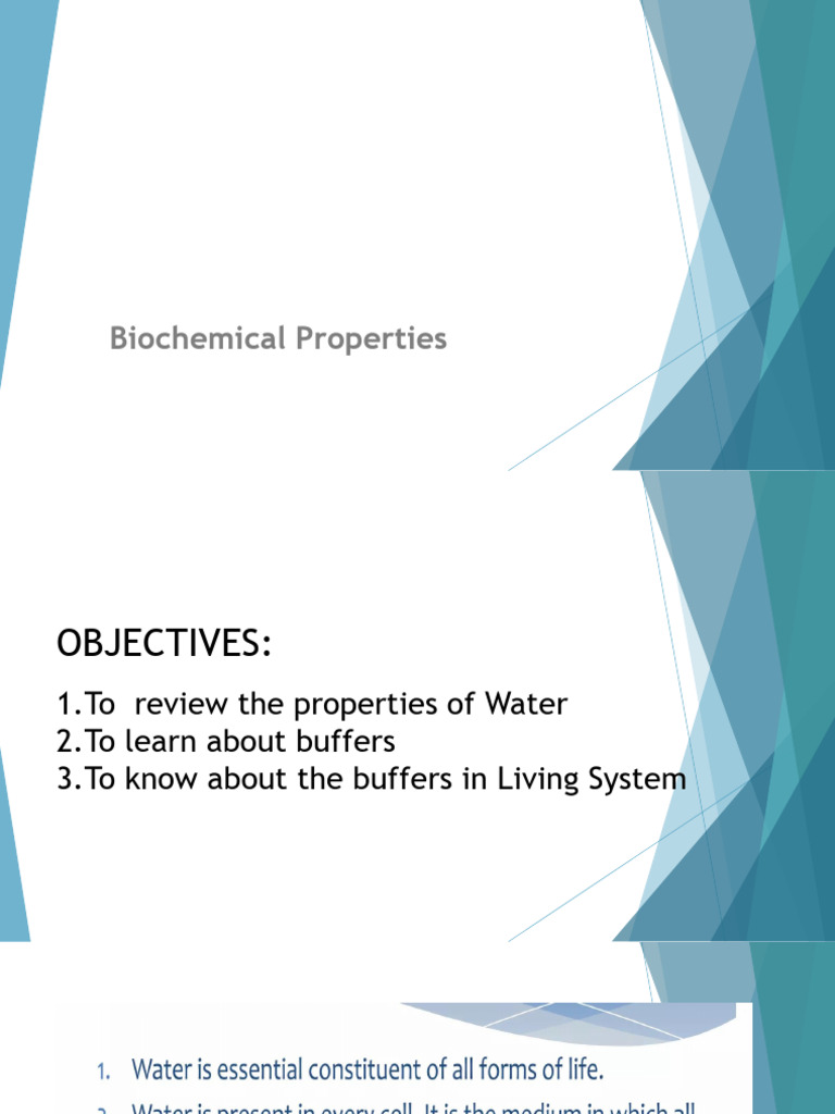Water and Its Properties | PDF | Acid | Properties Of Water