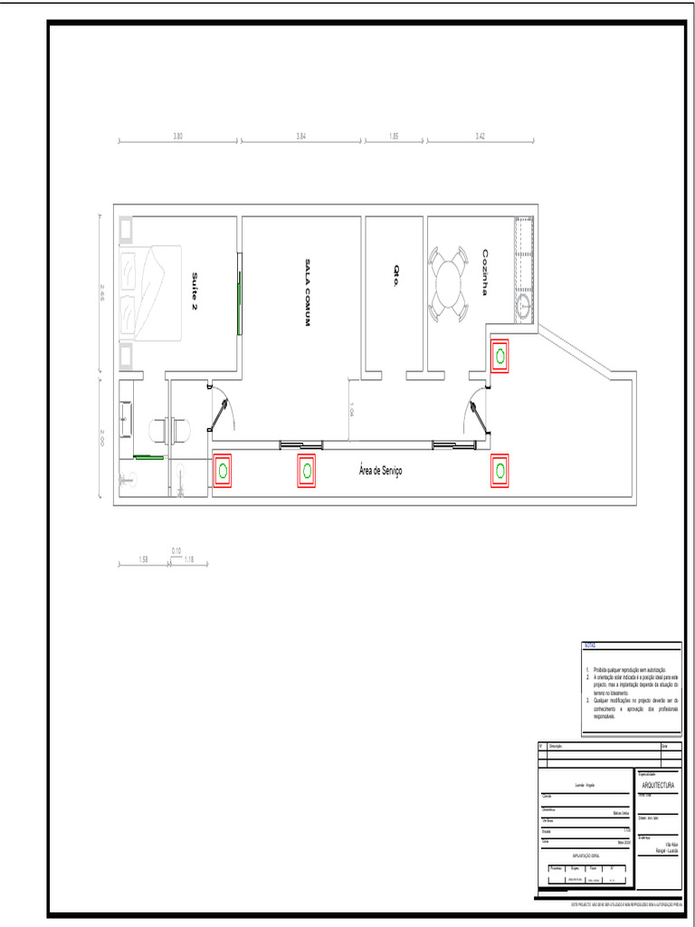 Arq. - Plantas - 2 - 1-A3 - 1 | PDF