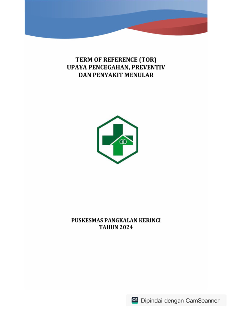 TOR & RAB Upaya Deteksi Preventif & Resp | PDF