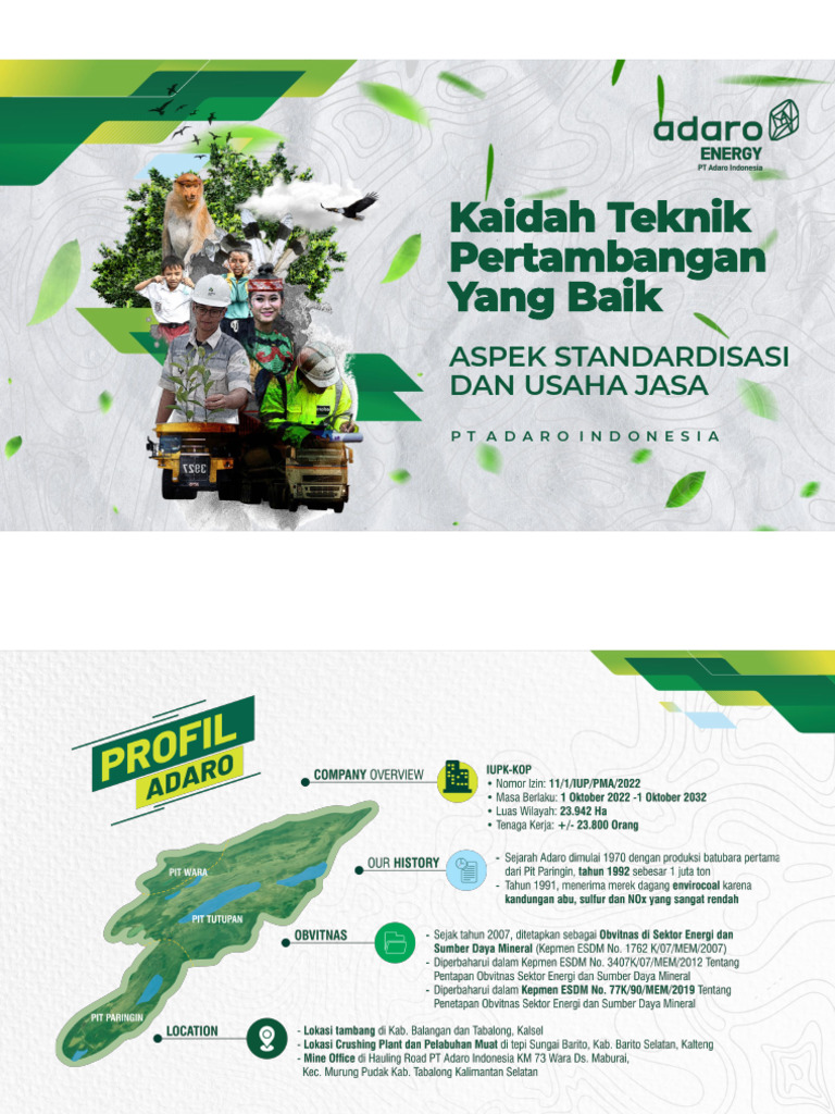 4.presentasi GMP IUJP KTT Adaro Indonesia 2024 | PDF