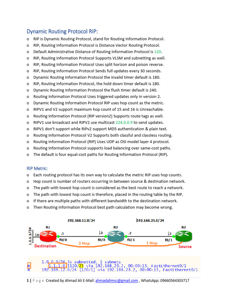 33 Rip | PDF | Routing | Computer Science