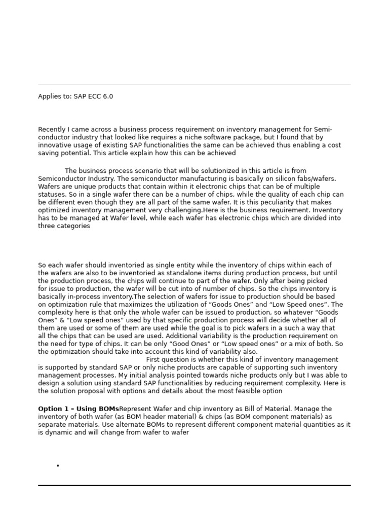 Innovative Way For Batch | PDF | Logistics | Integrated Circuit