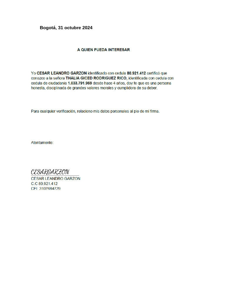 Cer. 2024 Talia | PDF