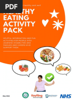 NHS 8 Tips for Healthy Eating | PDF | Healthy Diet | Diet & Nutrition