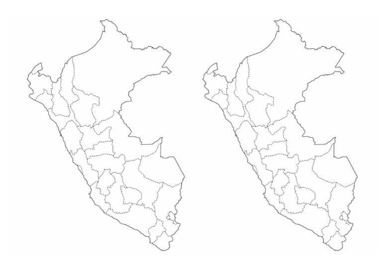 Mapa Del Perú | PDF