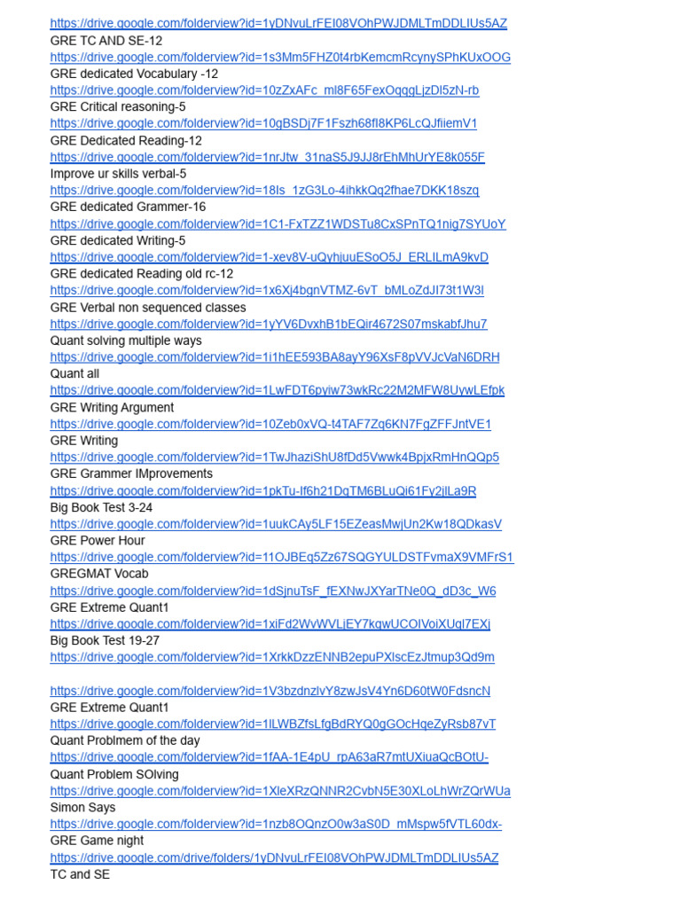 Gregmat - Links So That You Learn | PDF