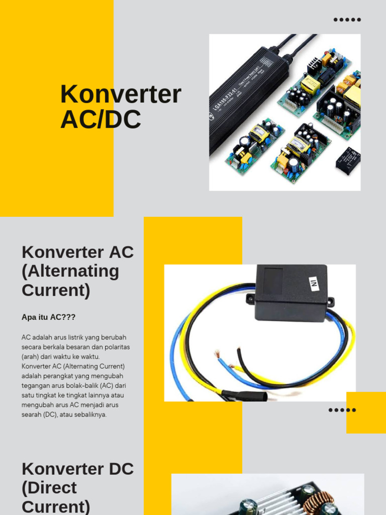 Konverter Ac/Dc | PDF