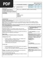 NS Lesson Plan Template | PDF | Learning | Educational Assessment