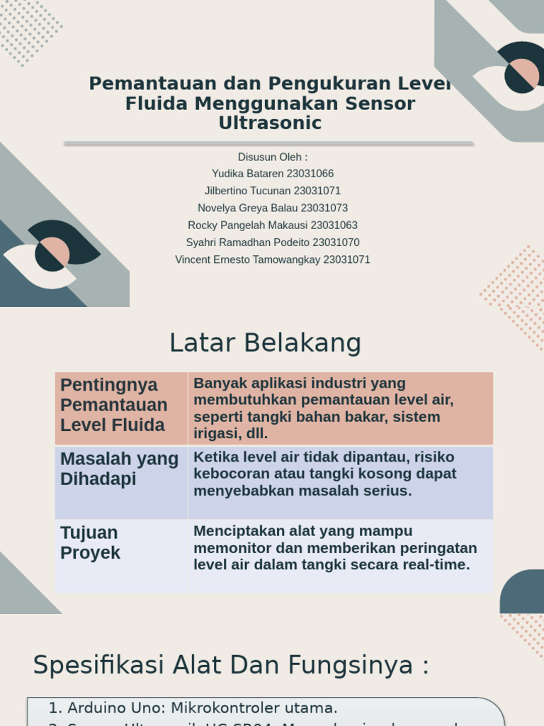 Pemantauan Level Fluida Fix | PDF