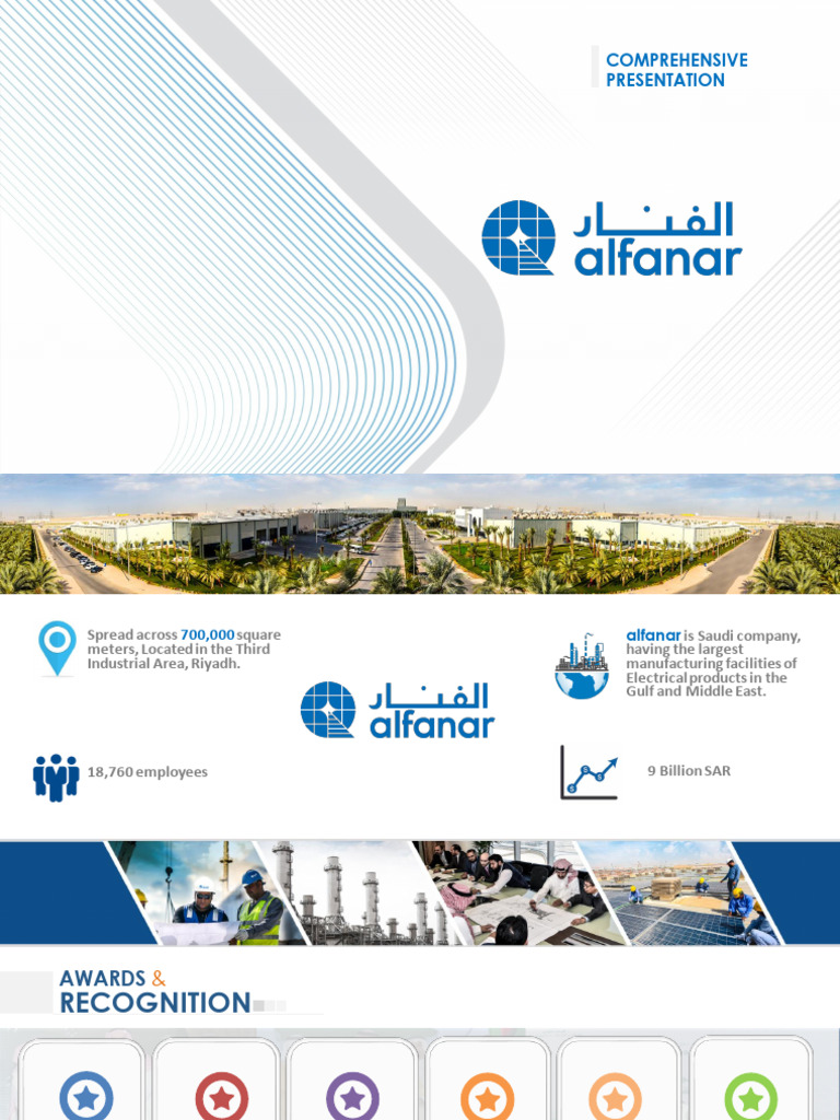 Alfanar Company Profile # | PDF | Lighting | Electrical Engineering