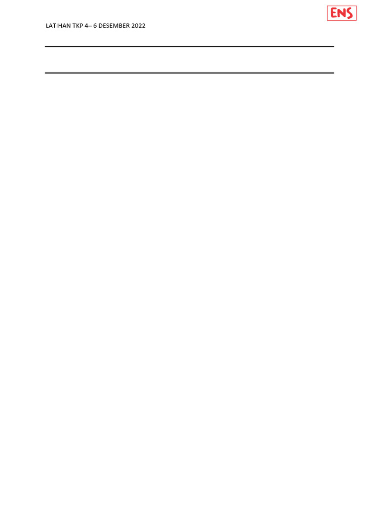 Materi BTPT Latihan TKP 4 | PDF