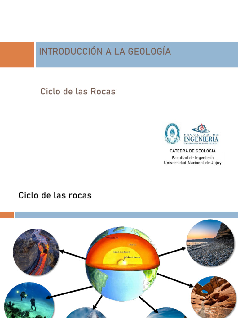 Ciclo de las Rocas y Tipos de Rocas | PDF | Roca (geología) | Roca ígnea