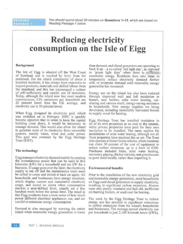 IELTS_Reading section | PDF