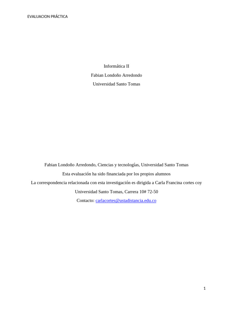 Informatica 2 Final | PDF | Business | Economias