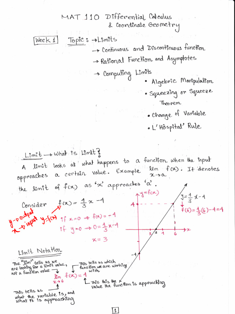Continuous Functions and Discontinuities | PDF