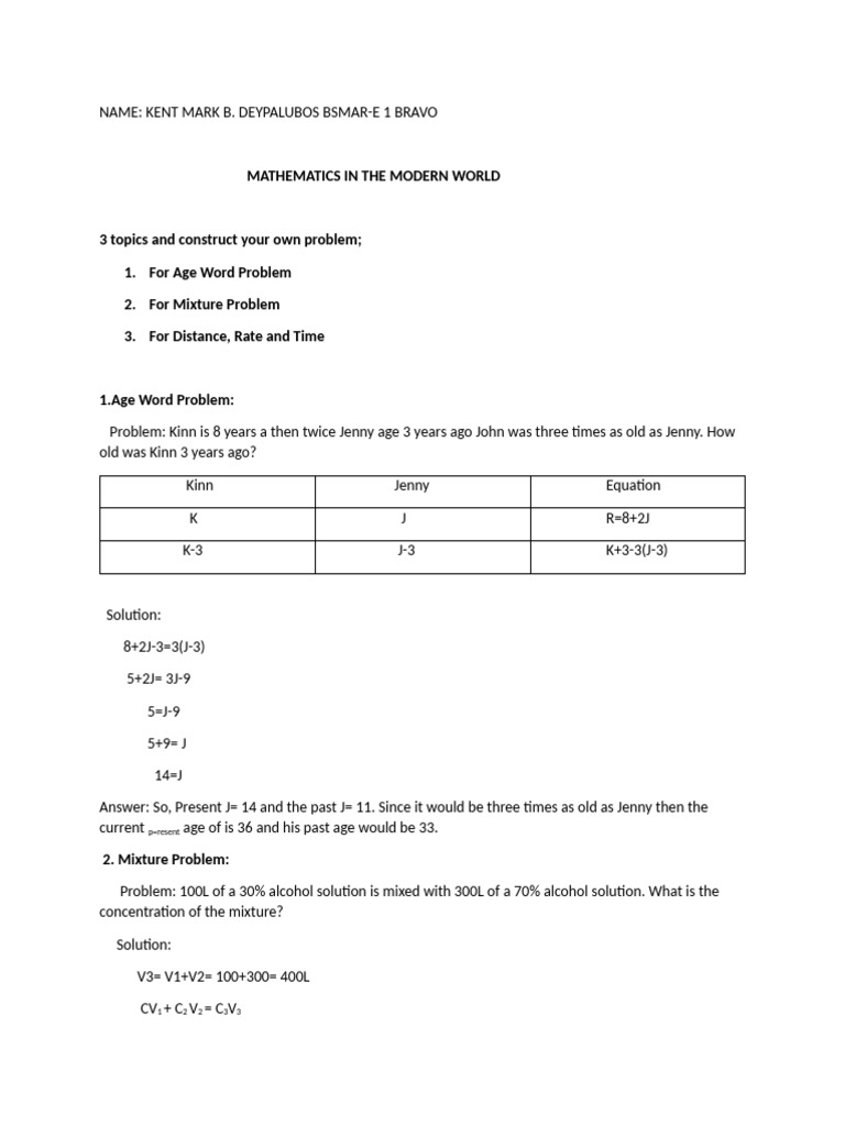 Mathematics in The Modern World | PDF