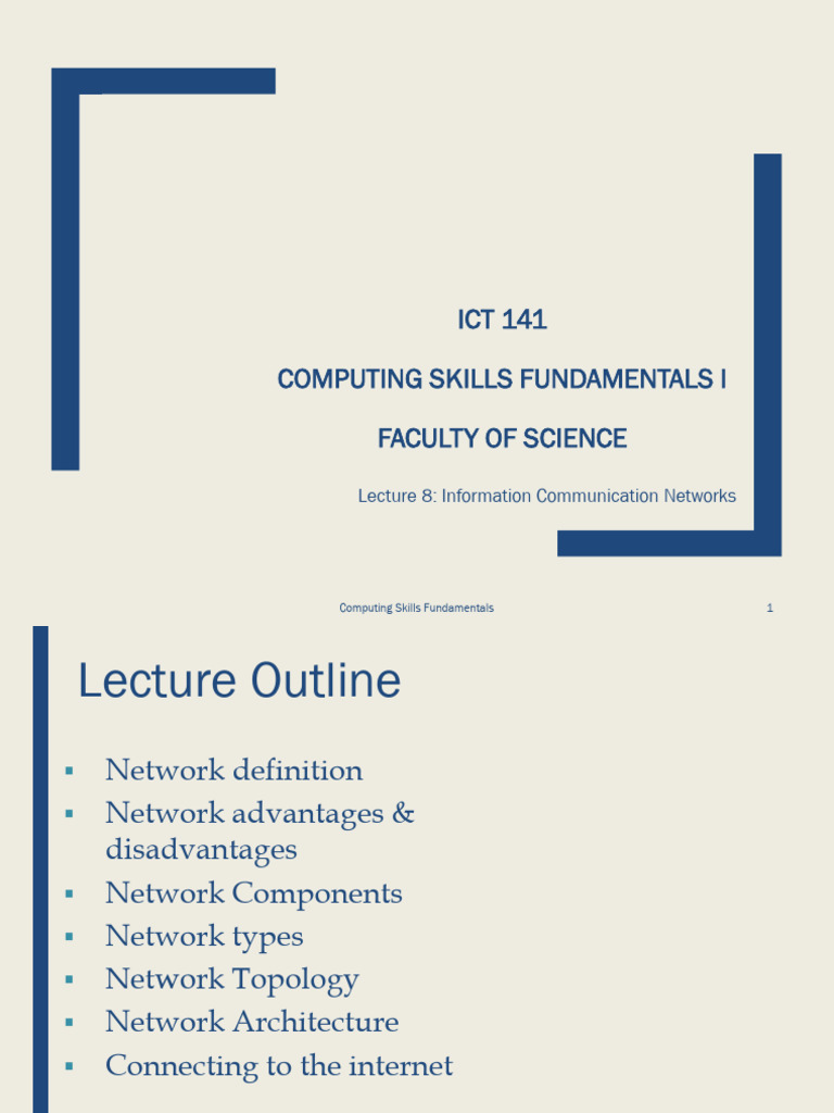 Lec6-Information Networks | PDF | Computer Network | Local Area Network