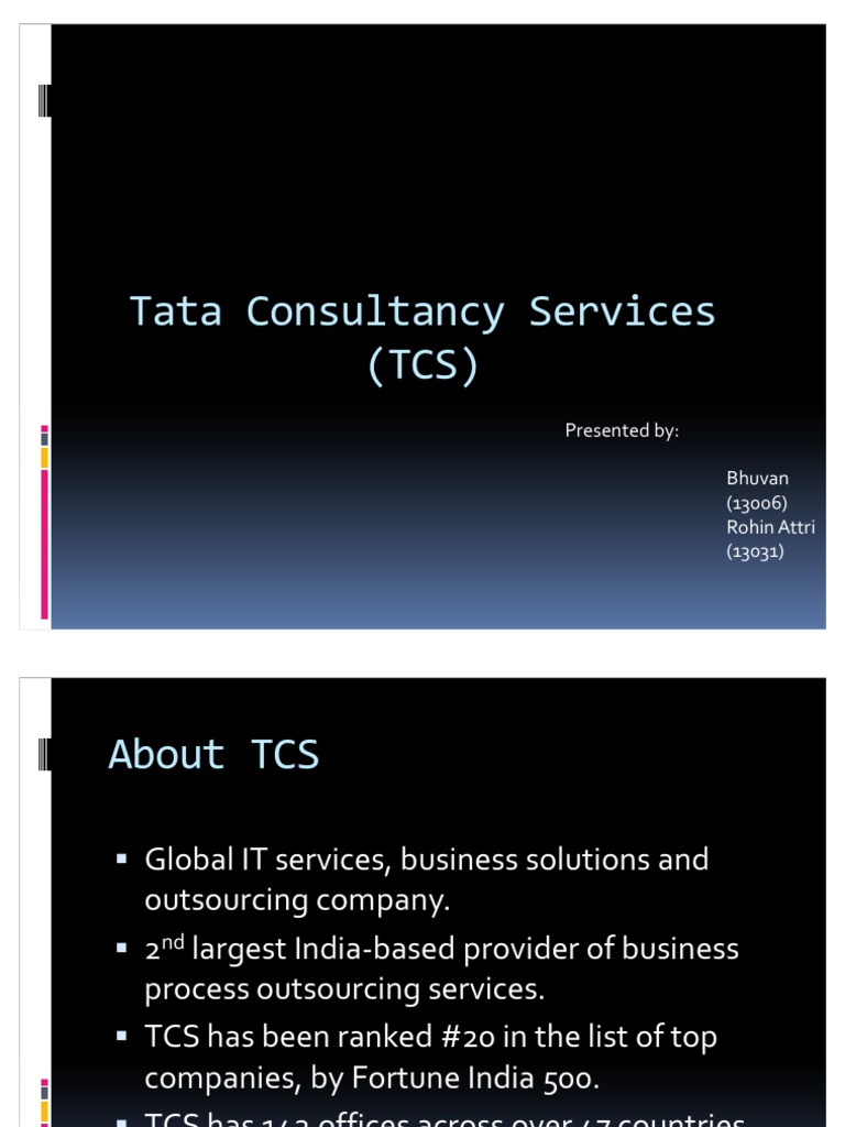 Tata Consultancy Services (TCS)