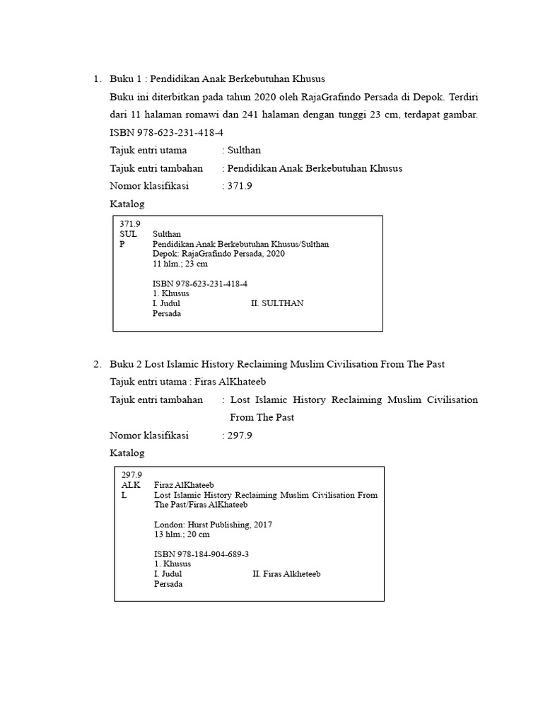 Tugas 2 Perpus | PDF | Ilmu Sosial | Sejarah