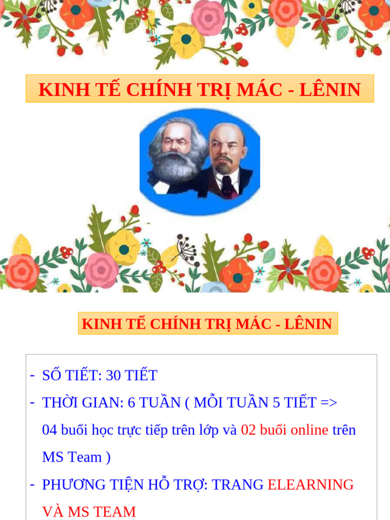 GIOI THIEU MON HOC KTCT 2024 | PDF