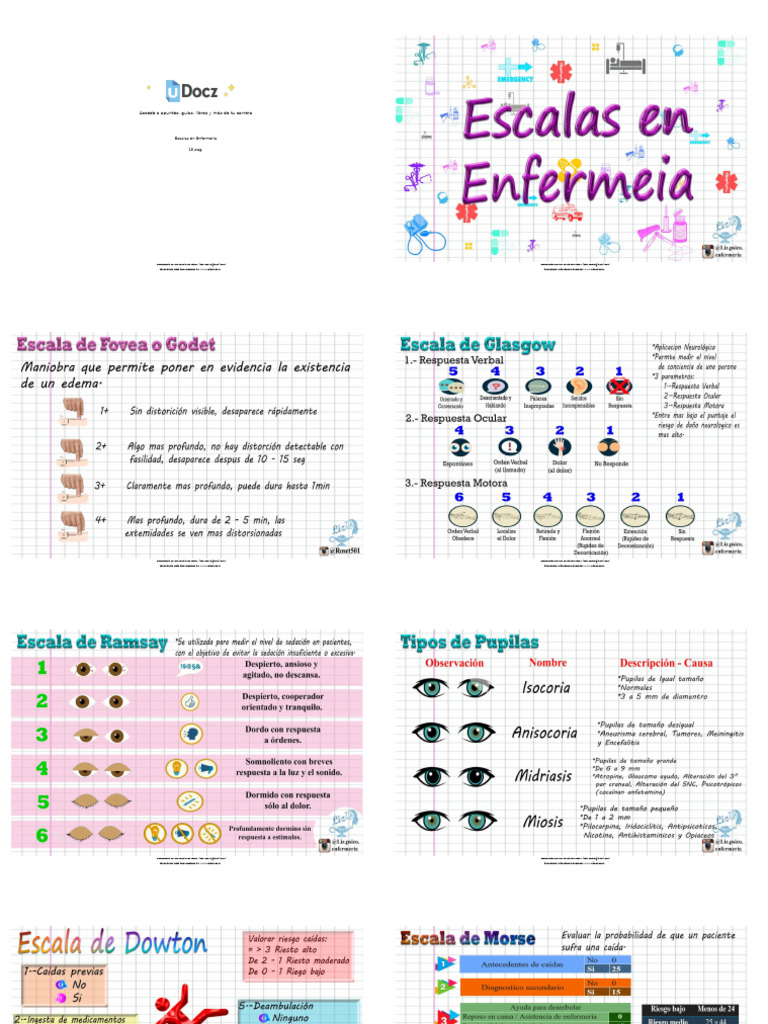 Escalas en Enfermeria | PDF