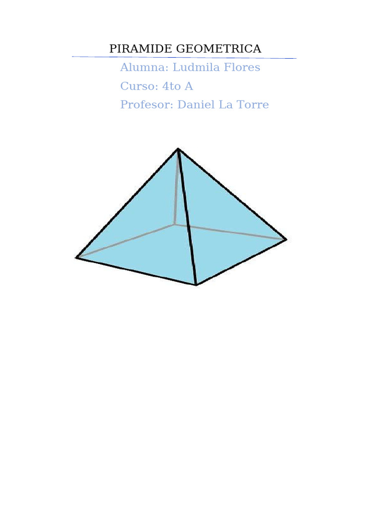 Piramide Geometrica Indice 2 | PDF | Triángulo | Geometría euclidiana